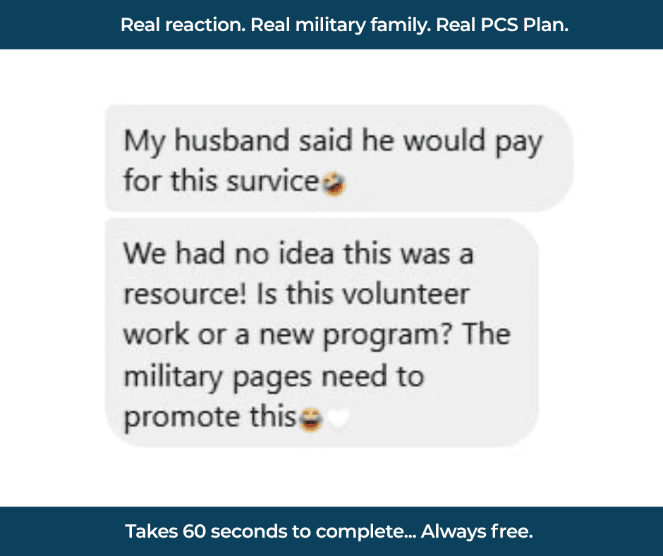 Start Your PCS Plan™